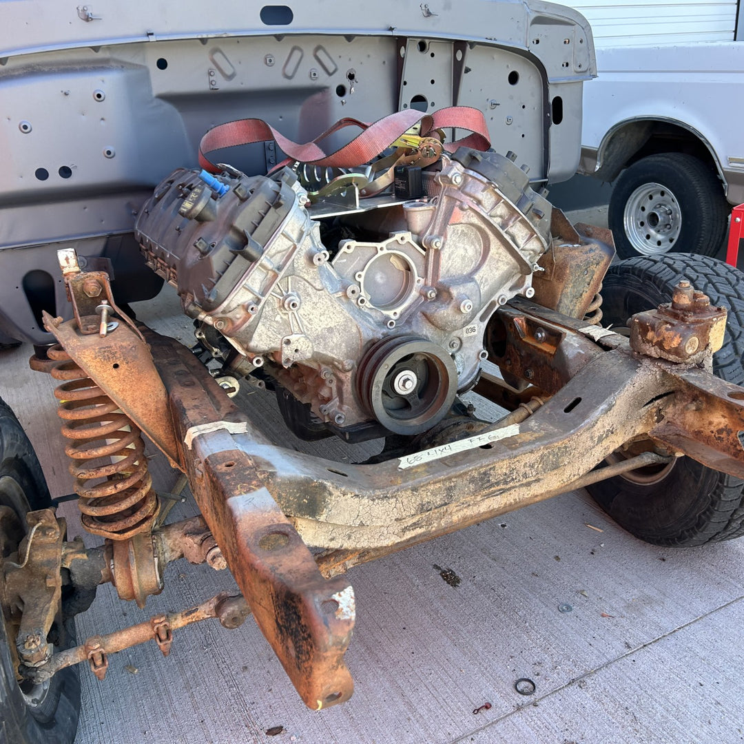 FFG Coyote Swap Motor Mount Kit | 1967-72 F100 4WD – Fat Fender Garage